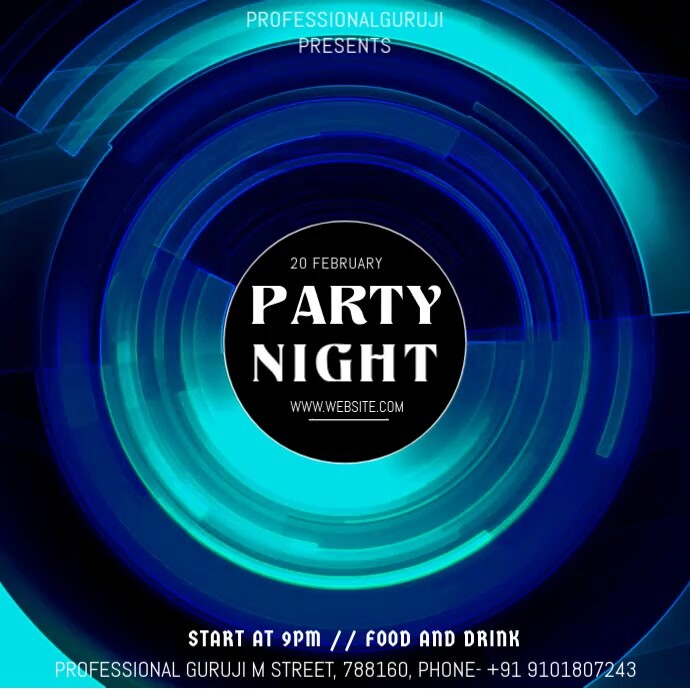 ladies night party poster Template | PosterMyWall