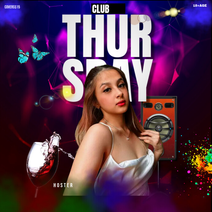 ladies night party poster Template | PosterMyWall