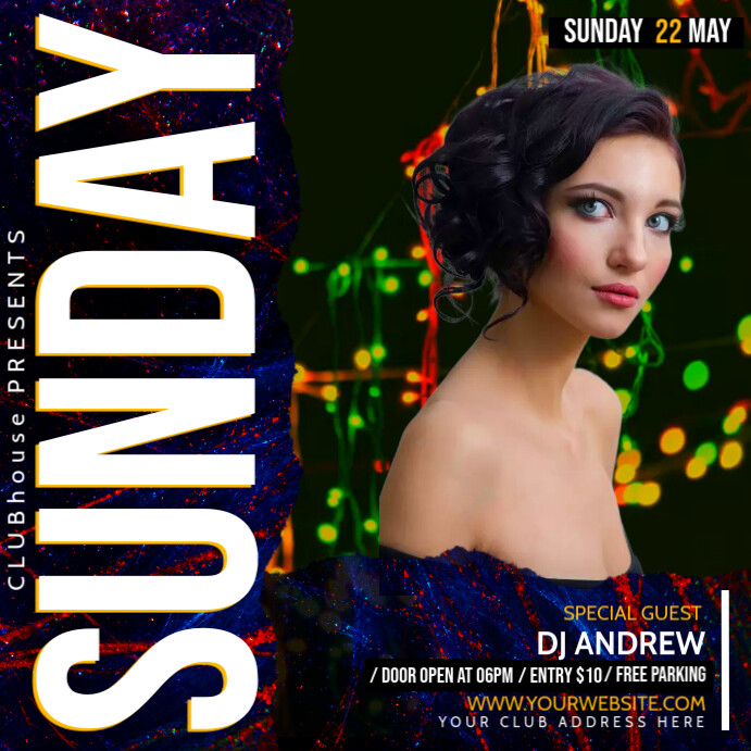 ladies night party poster Template | PosterMyWall