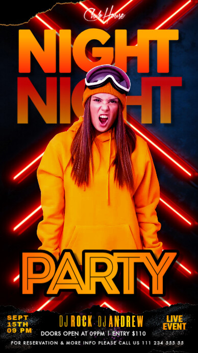 ladies night party poster Template | PosterMyWall