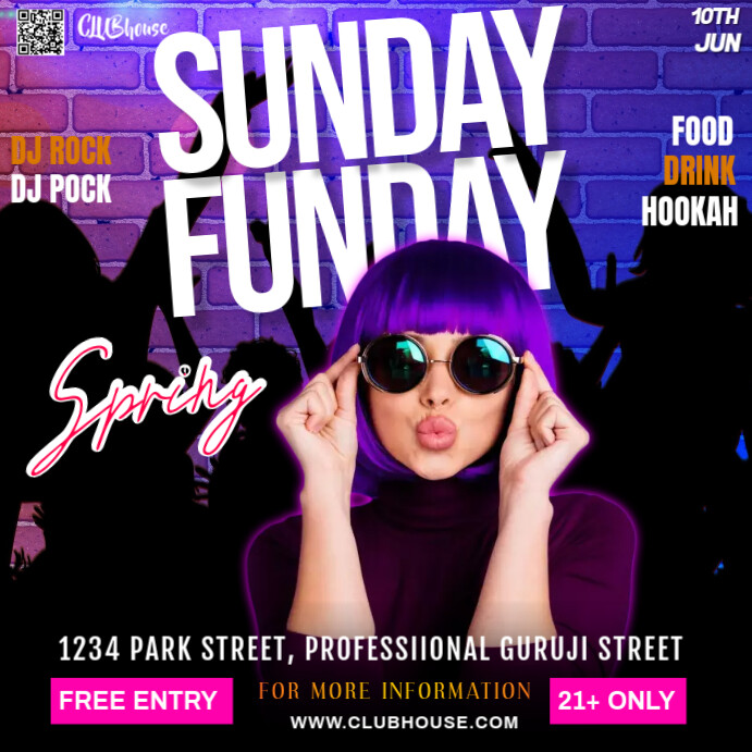 ladies night party poster Template | PosterMyWall