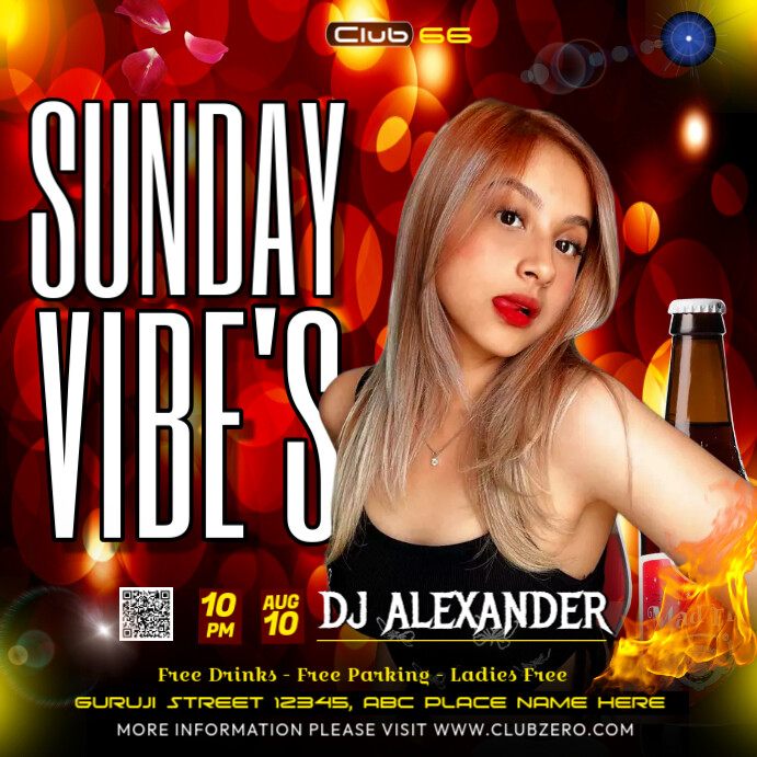 ladies night party poster Template | PosterMyWall