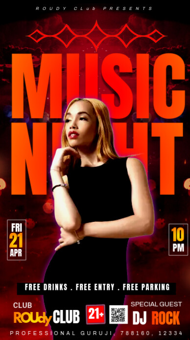 ladies night party poster Template | PosterMyWall