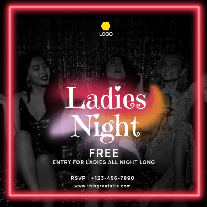 Ladies Night Party Template | PosterMyWall