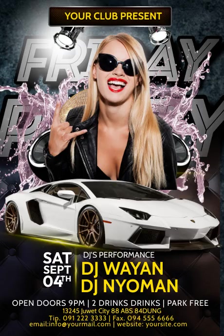 Modèle Ladies Night Party Video Ads | PosterMyWall