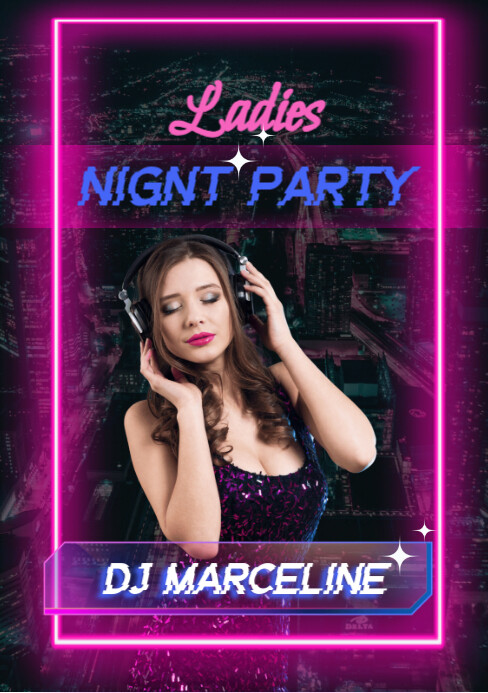 LADIES NIGNT PARTY Template | PosterMyWall