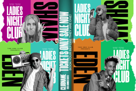 Copy of Ladies Party Schedule Poster | PosterMyWall