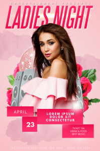 Pink Party Flyer Template | PosterMyWall