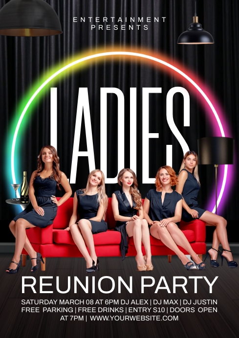 Copy of Ladies reunion | PosterMyWall