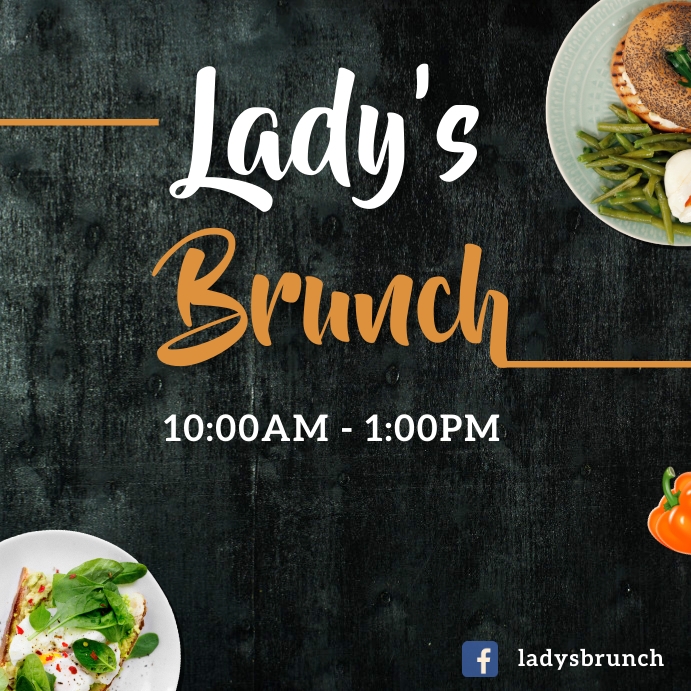 Lady's Brunch Template | PosterMyWall