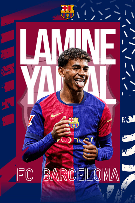 Lamine Yamal Poster Design Templates | PosterMyWall