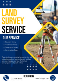 land survey service Template | PosterMyWall