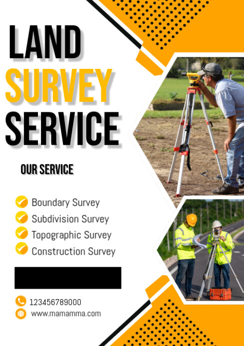 land survey service Template | PosterMyWall