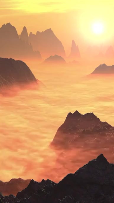 landscape clouds mountains background video Template | PosterMyWall