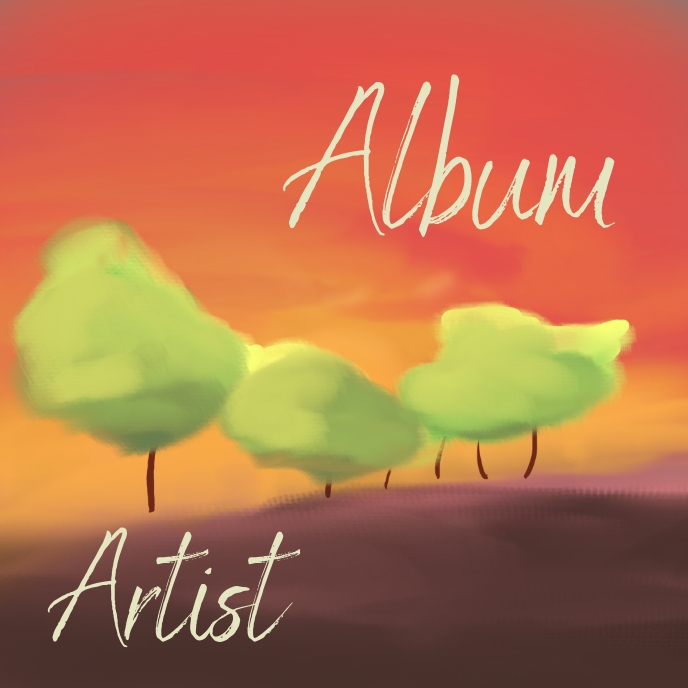 Landscape cover art Template | PosterMyWall