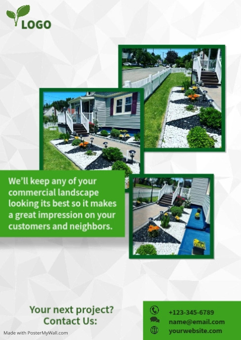 Landscaping Service A6 Template | PosterMyWall