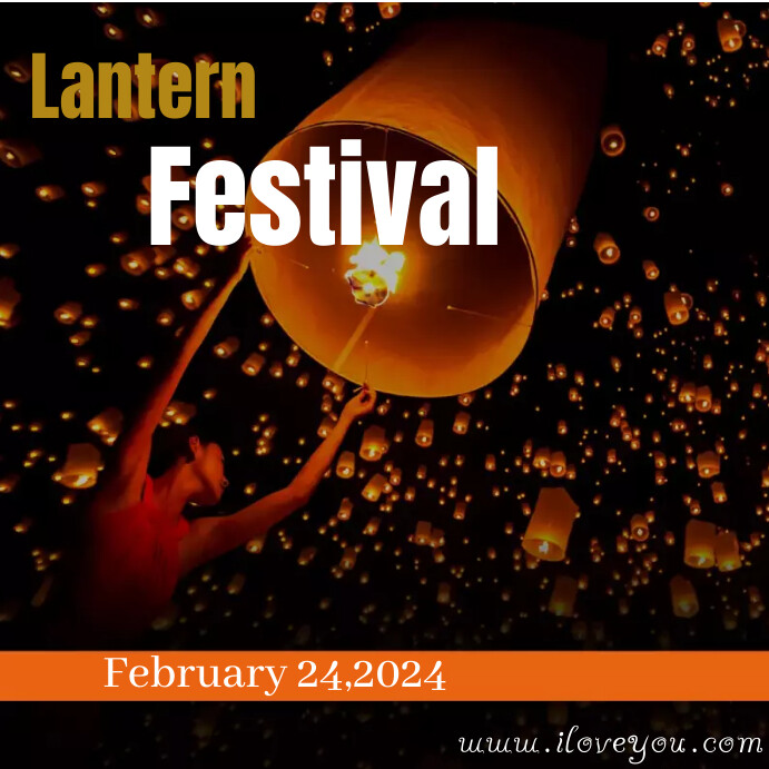 Copy of Lantern day festival flyer | PosterMyWall