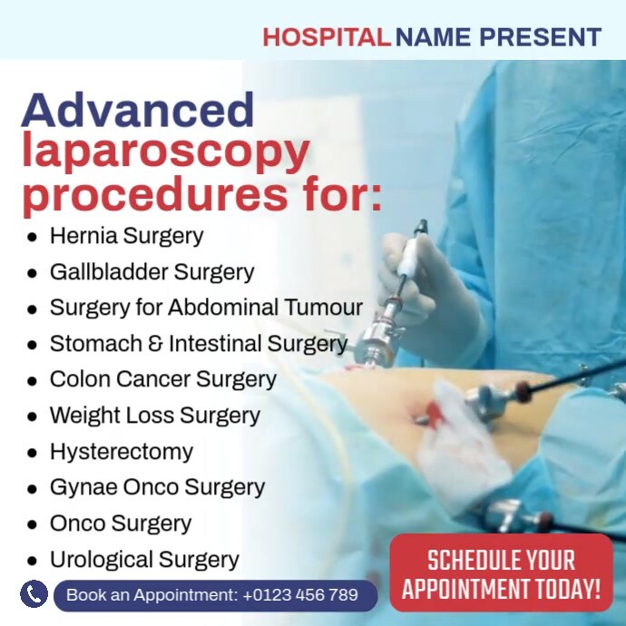 Laparoscopy Ads Template | PosterMyWall