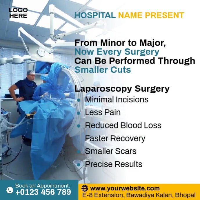 Copy of Laparoscopy Surgery Ads | PosterMyWall