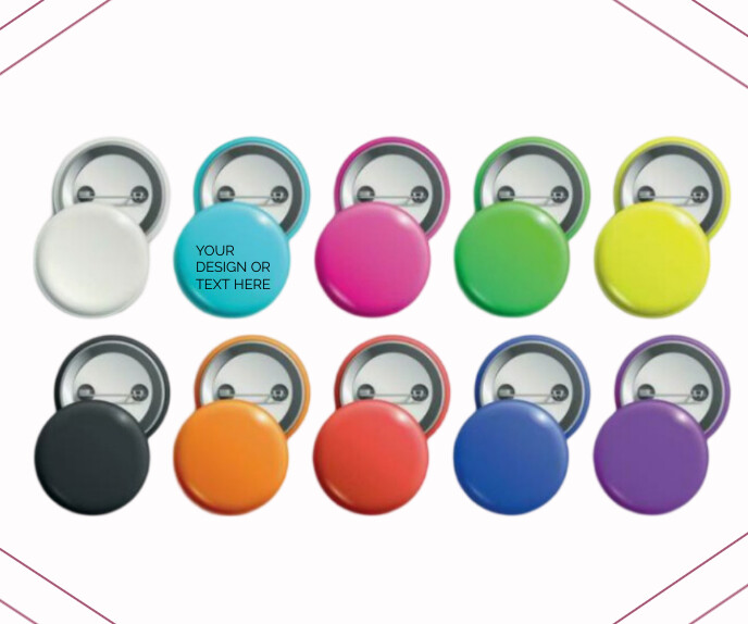 Lapel pins mockup Template | PosterMyWall