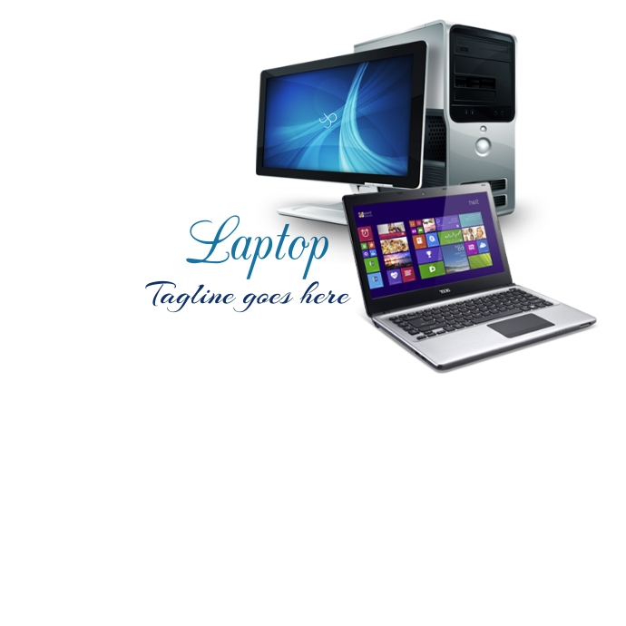 Laptop logo, company center logo (14) Template | PosterMyWall