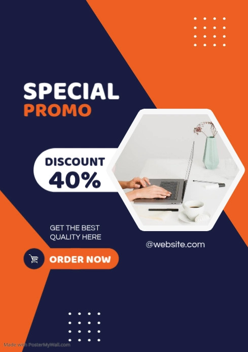 Copy of Laptop Promo A1 | PosterMyWall