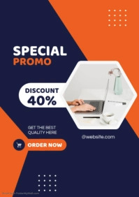 Laptop Promo A4 Template | PosterMyWall