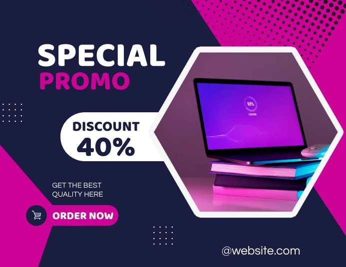 Copy of Laptop Promo Flyer | PosterMyWall