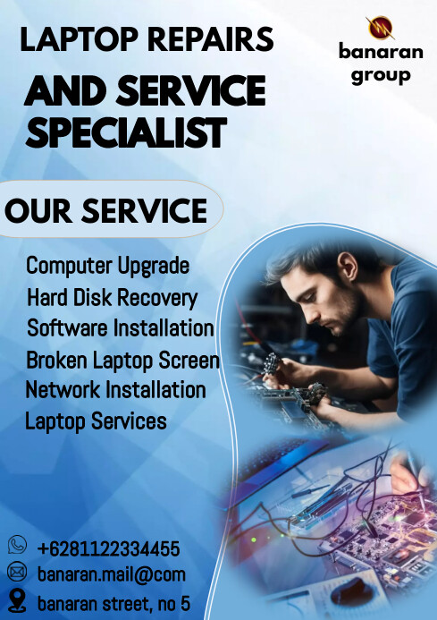 Laptop Repair Template | PosterMyWall