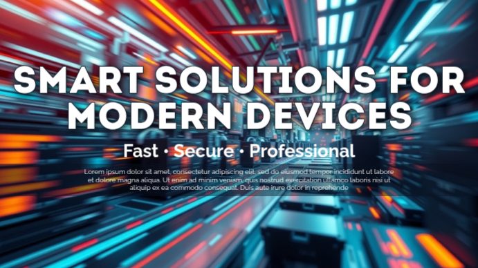 Laptop Repair Presentation Slide – Corporate Tech Design Template ...