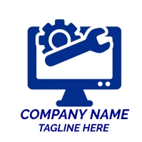 laptop repairing logo Template | PosterMyWall