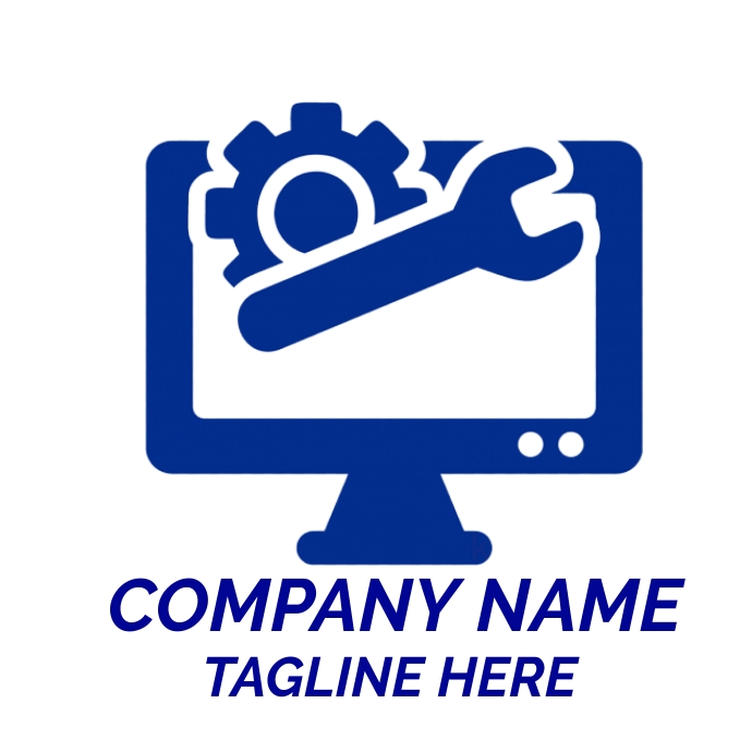 laptop repairing logo Templat | PosterMyWall