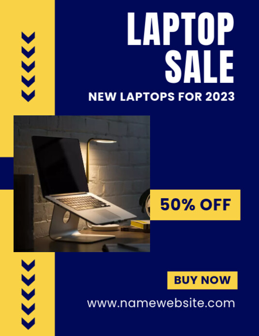 Laptop Sale Flyer Template | PosterMyWall