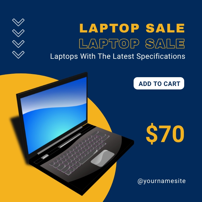 Laptop Sale Instagram Template | PosterMyWall