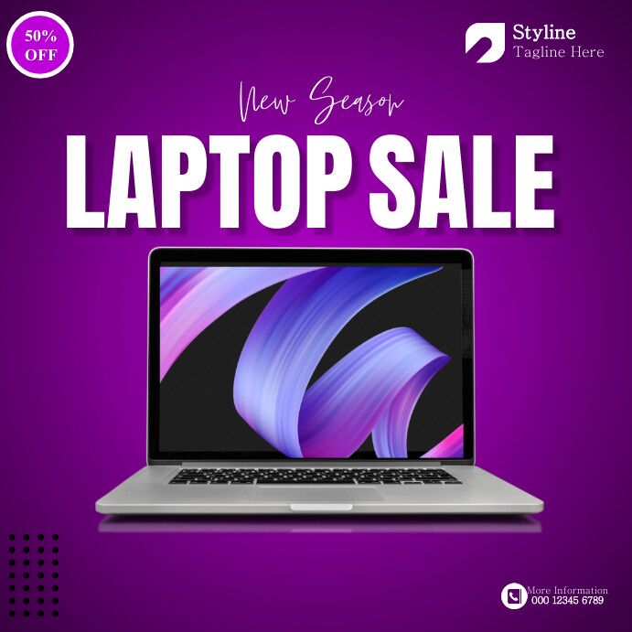 Laptop Sale Template | PosterMyWall