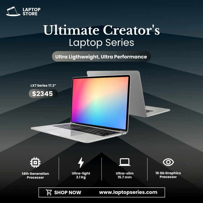 Laptop Series Sale Design Template Free | PosterMyWall