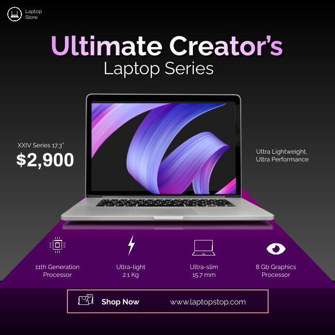 Plantilla de Laptop Series Template | PosterMyWall