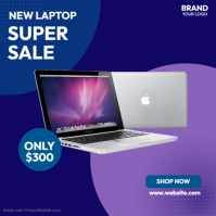 Laptop Shop Banner Template | PosterMyWall