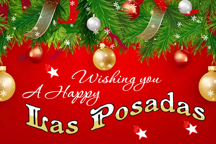 Las Posadas background Template | PosterMyWall
