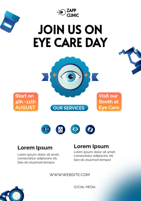 Copy of Laser Eye Clinic | PosterMyWall