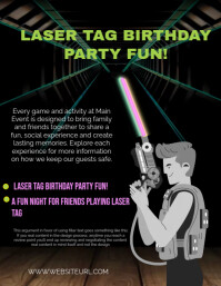 Laser Tag Fun Template | PosterMyWall