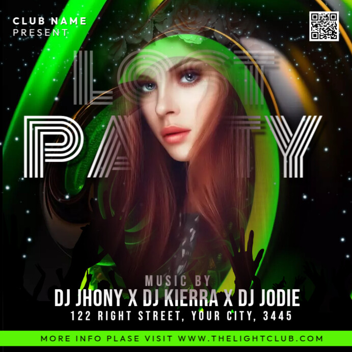 Plantilla de Last Party Ads | PosterMyWall