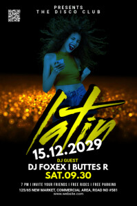 Latin Night club Flyer Template | PosterMyWall