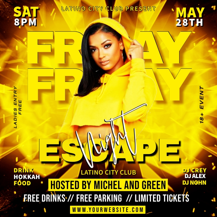 latin party flyer Template | PosterMyWall