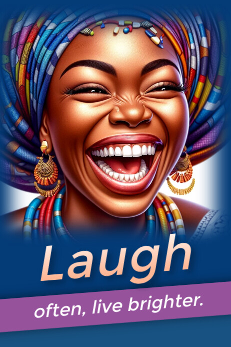 Laugh Template | PosterMyWall