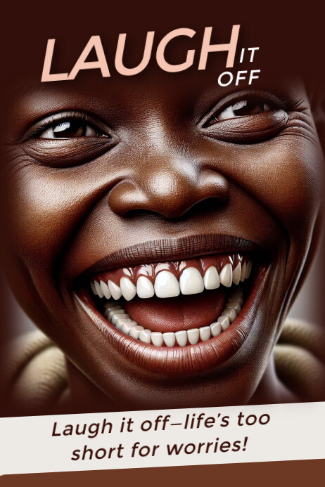 Laugh Template | PosterMyWall