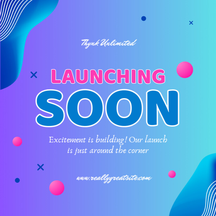 Copy of Launching Soon | PosterMyWall