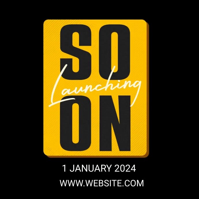 Plantilla de Launching soon | PosterMyWall