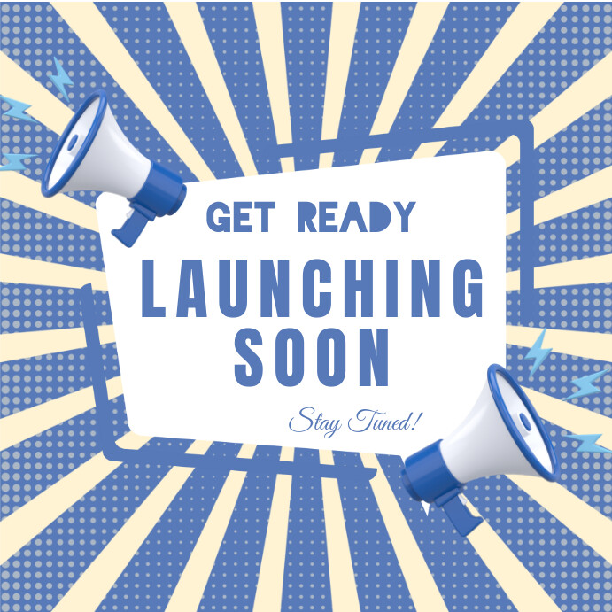 Launching Soon Template | PosterMyWall