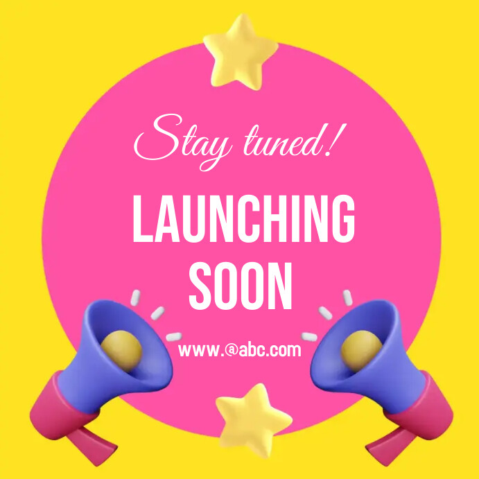 Launching soon flyers Template | PosterMyWall